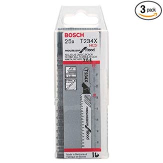 Bosch List ubodne testere za drvo 25 kom T 234 X, 2608633524