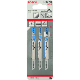 Bosch List ubodne testere za metal 3 kom U 127 D, 2608631512