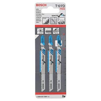 Bosch List ubodne testere za metal i plastiku 3 kom T 127 D, 2608631508