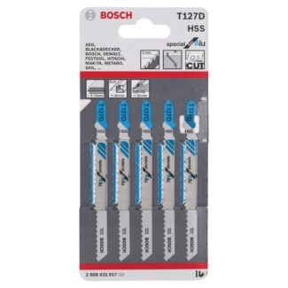 Bosch List ubodne testere za metal i plastiku 5 kom T 127 D, 2608631017