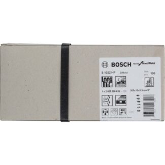 Bosch List univerzalne testere za metal i drvo 100 kom S 1022 HF, 2608656636