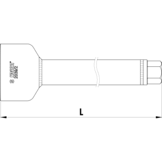 Unior Alat za unutrašnji zglob letve volana 400mm, 620230