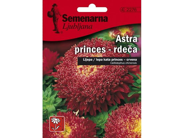 Seme Lepa Kata Princes - crvena - Callistephus chinensis 2276