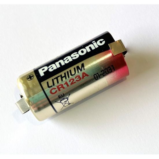 Baterija CR123 Panasonic punktovana