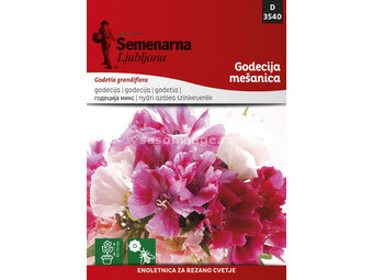 Seme za cveće Godecija mešavina - Godetia grandiflora 3540
