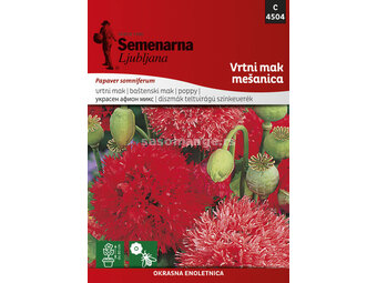 Seme za cveće Baštenski Mak - Papaver Somniferum 4504