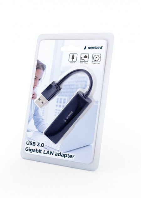 Adapter Gembird NIC-U3-02 USB 3.0 - LAN 101001000