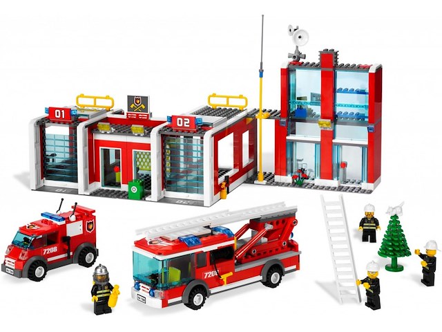 LEGO City - 7208 Fire Station