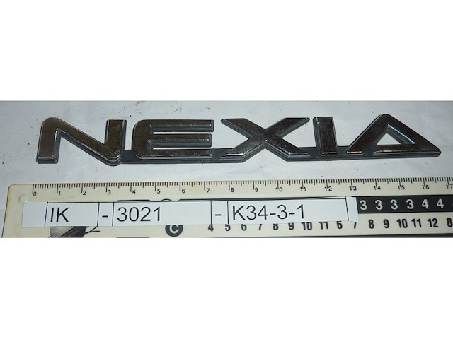 Znak Nexia	IK	-	3021	-	K34-3-1