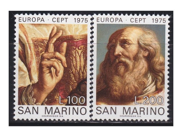 San Marino 1975 Evropa čisto
