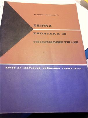 Mintakovic, Zbirka zadataka iz Trigonometrije, kao