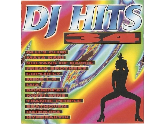 DJ Hits Vol. 34    CD NOV