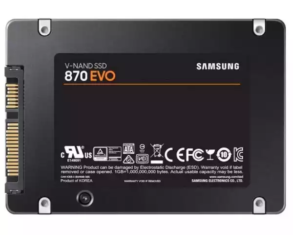 SSD 2.5 SATA III 500GB Samsung 870 EVO MZ-77E500B/EU