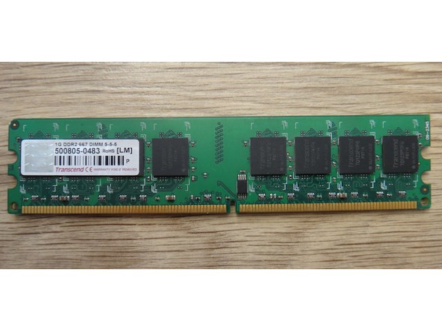 1GB DDR2 Transcend 667MHz