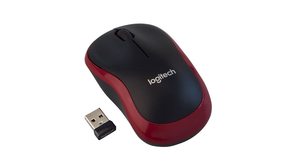 M185 Wireless Mouse Red W