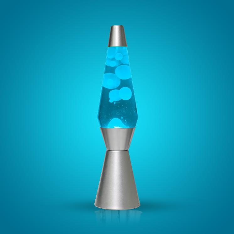 Lava Lampa Plava Raketa