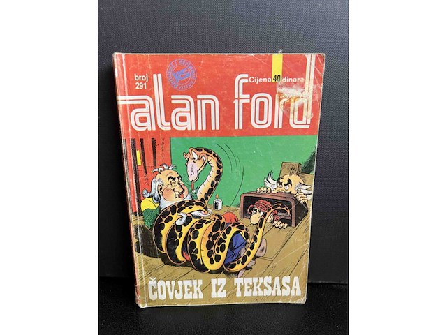 Alan Ford 291 Čovjek iz Teksasa