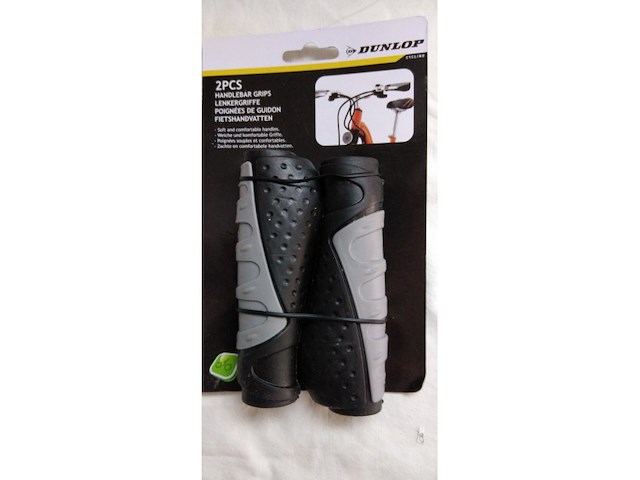 Ručke kormana-ergonomske Dunlop 120 mm.gumene