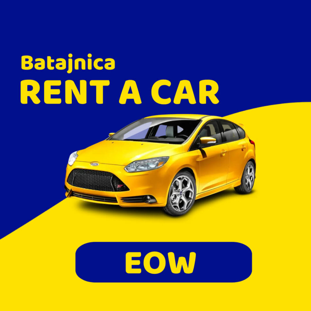 Rent A Car Batajnica – Najniže cene – Najbolja usluga