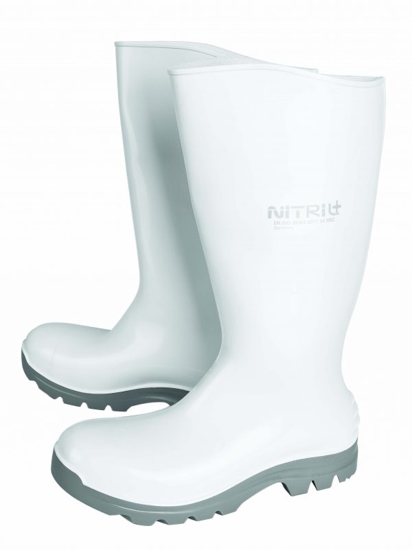 Zaštitne nitrilne čizme NITRIL PLUS S4 SRC, bele boje
