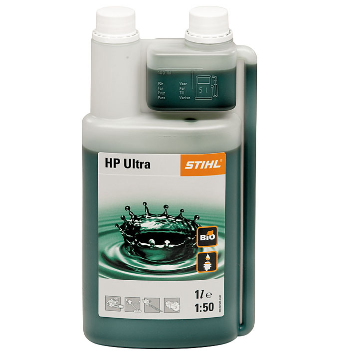 STIHL HP Ultra ulje za dvotaktne motore – HP, 1 l (za 50 l) flaša za doziranje