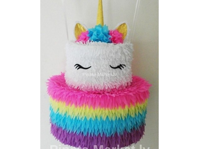 Unicorn torta, PINJATA