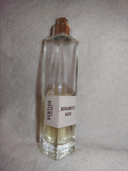 Vertige bergamot agar extrait de parfum