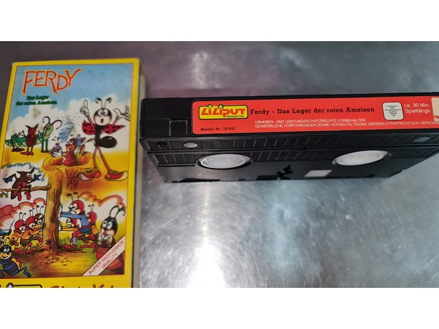 Ferdy 1, Das lager der roten Ameisen VHS