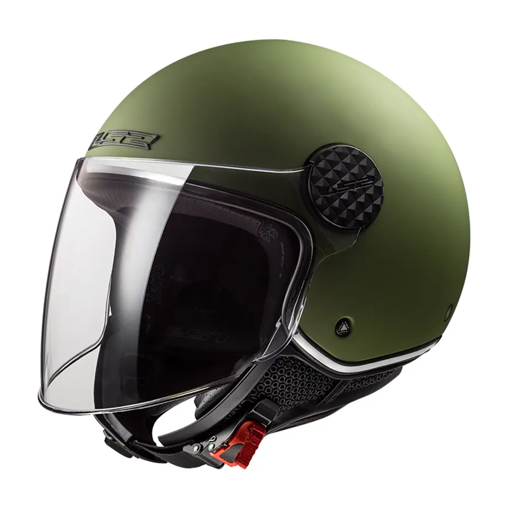 Kaciga za motor LS2 Jet SPHERE LUX MILITARY GREEN OF558