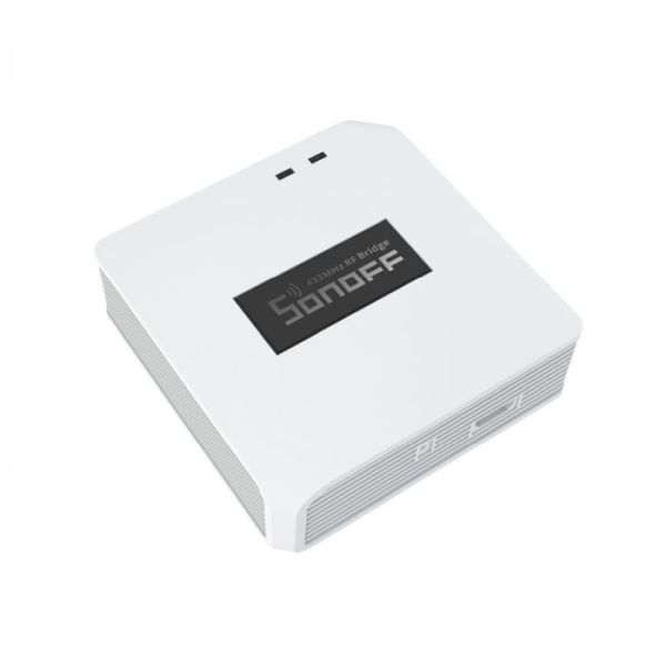 SONOFF RF BRIDGE R2 smart-home RF na WiFi konverter, WiFi 2.4GHz kontrola do 64 RF 433MHz uređaja, timer i smart scenarija, USB 5V napajanje, 62x62x20mm, besplatna eWeLink app, Amazon Alexa / Goog...