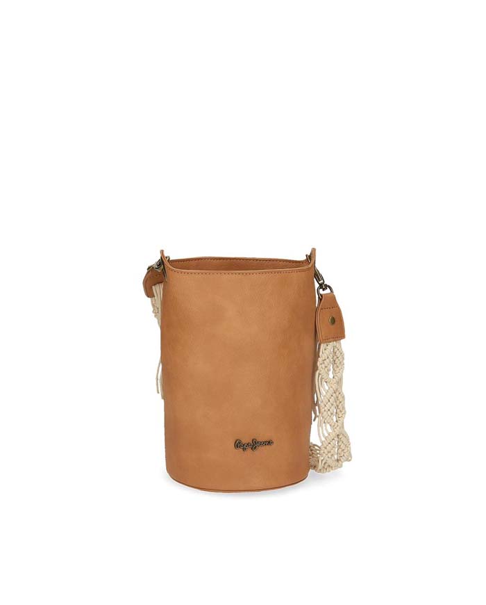 TORBA LUCY LIGHT BROWN Pepe Jeans
