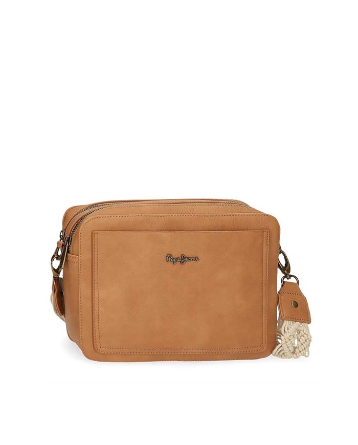 TORBA LUCY CASUAL LIGHT BROWN Pepe Jeans
