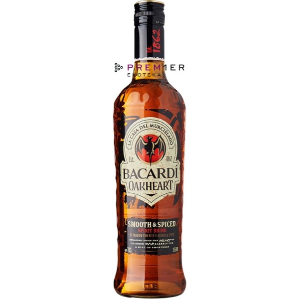 Bacardi Oakheart Spiced rum 0.70l