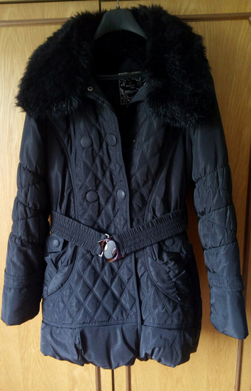 Zimska crna jakna, size XL