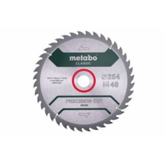 Metabo List kružne testere „Precision Cut Wood – Classic“ 254 x 30 mm, Z40 WZ 20°