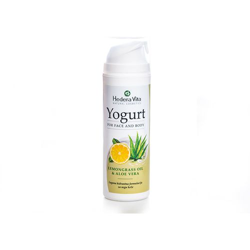 Hedera Vita Jogurt za lice i telo – Limunova trava, 150ml