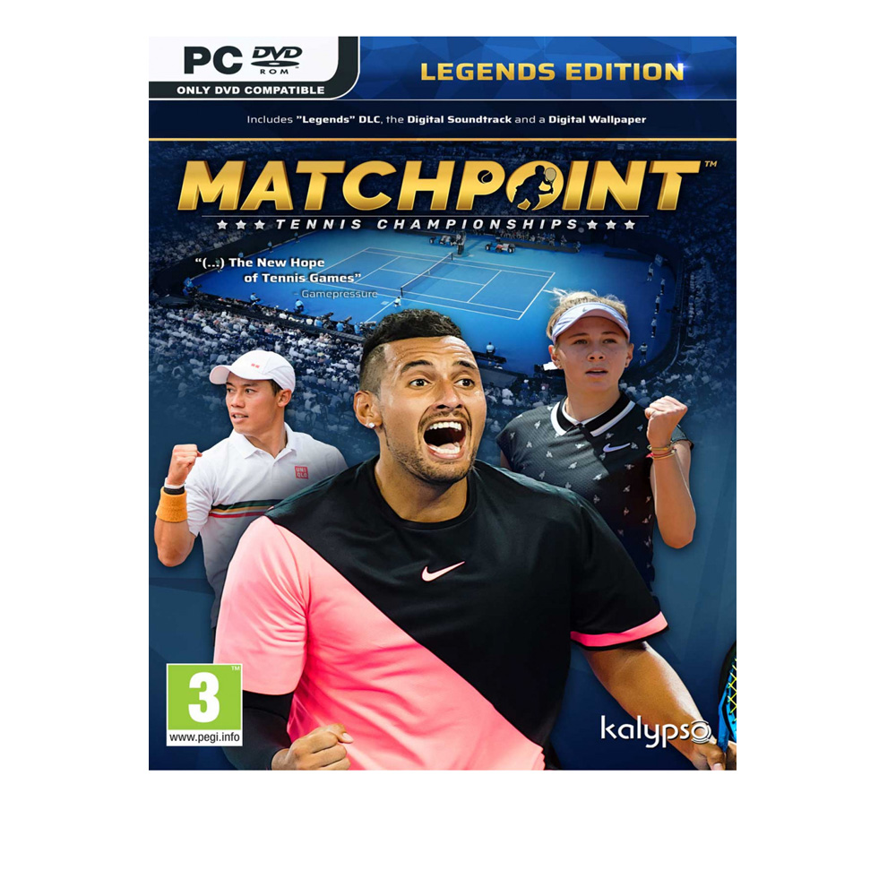 PC Matchpoint: Tennis Championships - Legends Edition