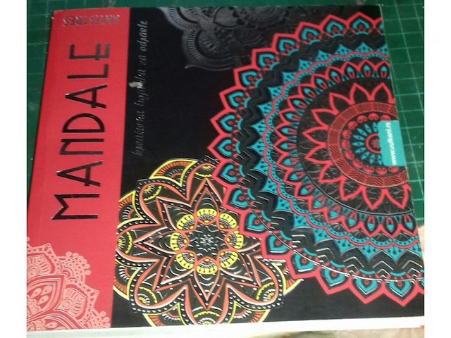 Mandale-kreativna bojanka za odrasle-vulkan-antistres