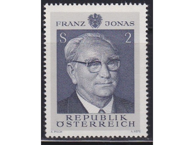 Austrija 1969 Franc Jonas čisto