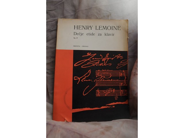 Henry Lemoine - Decije etide za klavir