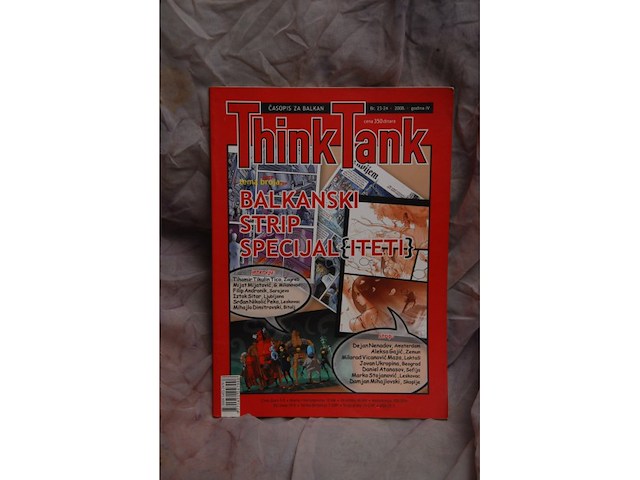 Think Tank - casopis za Balkan - br. 23-24