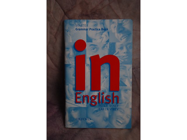 In English starter grammar practice book