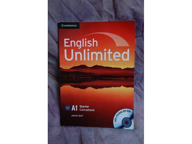 ENGLISH UNLIMITED - A1 starter coursebook
