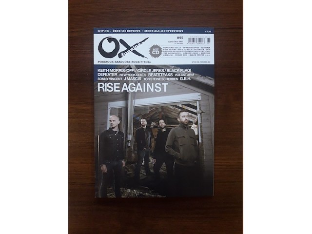 OX Fanzine - No.95(Punkrock Hardcore Rock`n`