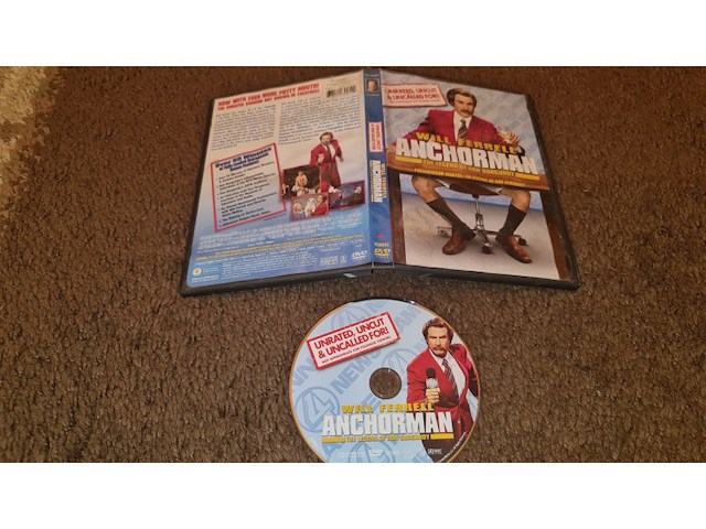 Anchorman DVD , unrated, uncut