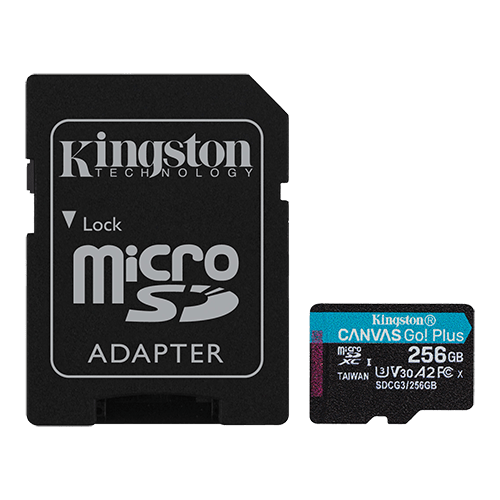 KINGSTON Memorijska kartica 256GB MicroSD Canvas Go! Plus - SDCG3/256GB