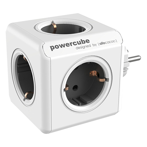 ALLOCACOC PowerCube Original 5xSchuko - 1100GY/DEORPC