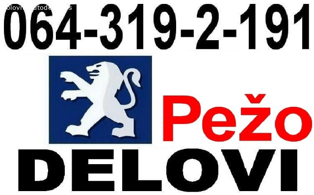Pežo DELOVI Peugeot 106 205 305 306 309 405 605 806 Partner