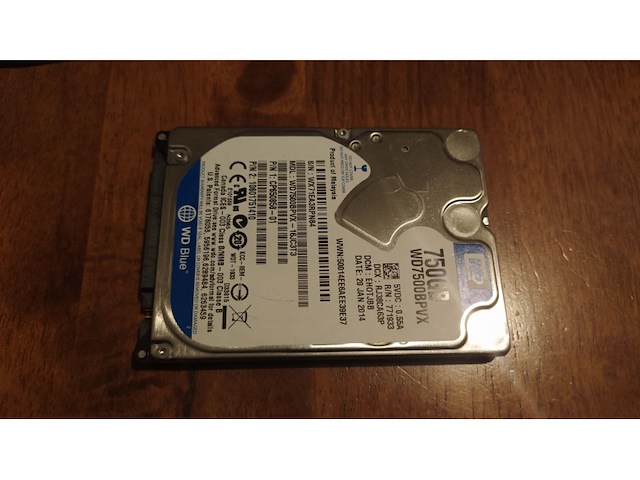 Hard disk WD 750GB , SATA III , 100% helta