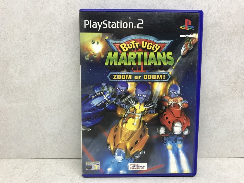 Butt Ugly Martians Zoom or Doom - PS2 igra